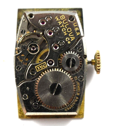 Vintage Bulova Manual Wind 21J 7AK Wrist Watch Movement lot.wp | eBay