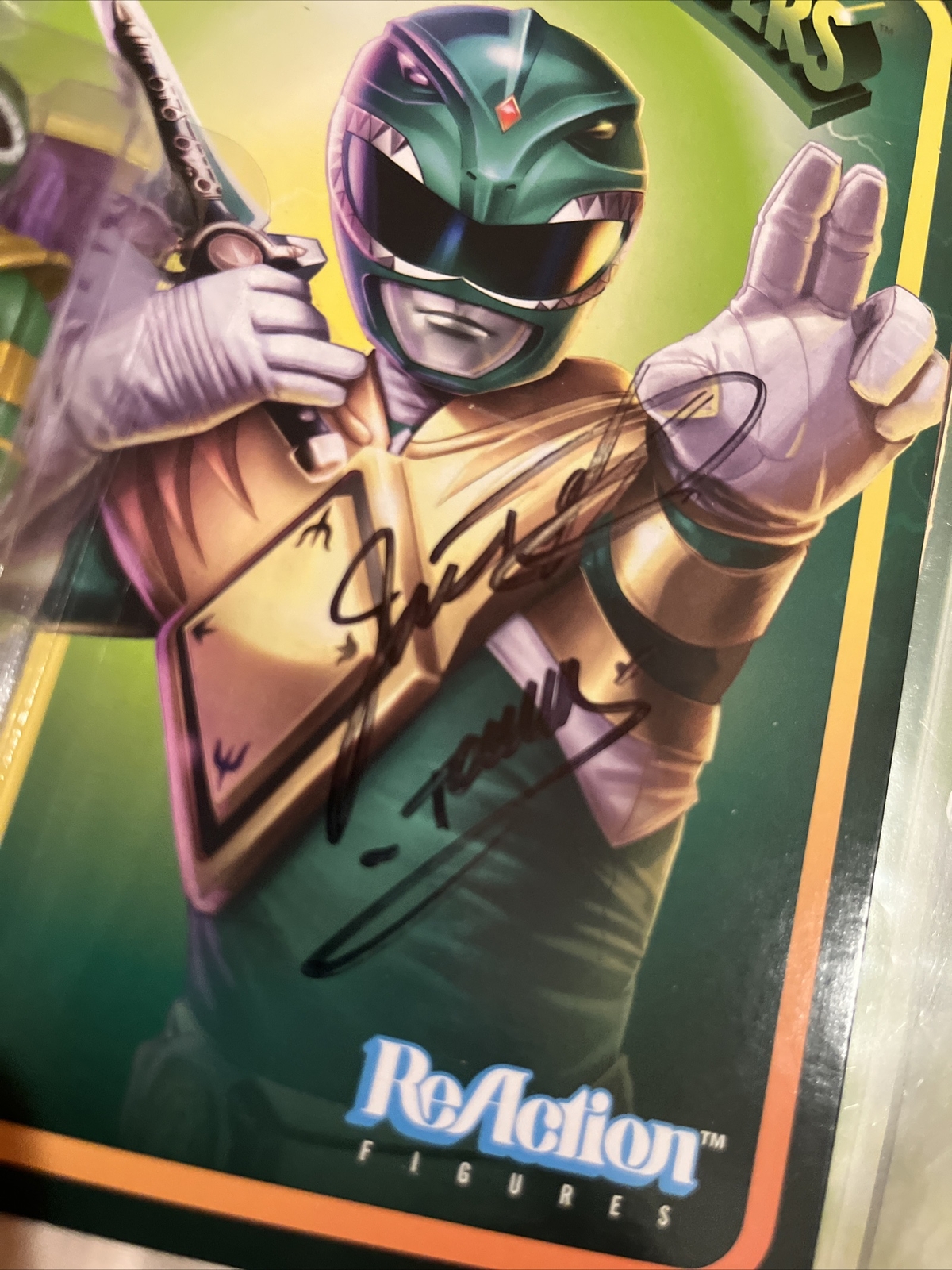 Mighty Morphin' Power Rangers Green Ranger ReAction Figure 3.75" JDF ...