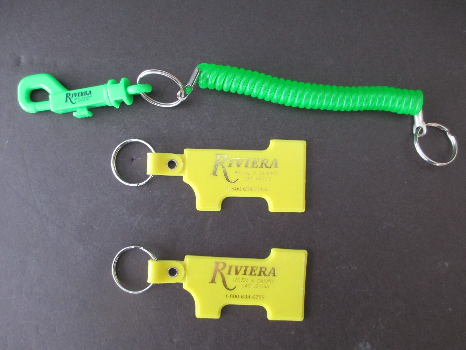 Vintage "Riviera Hotel & Casino" Las Vegas Key Chains (3 Items) | eBay