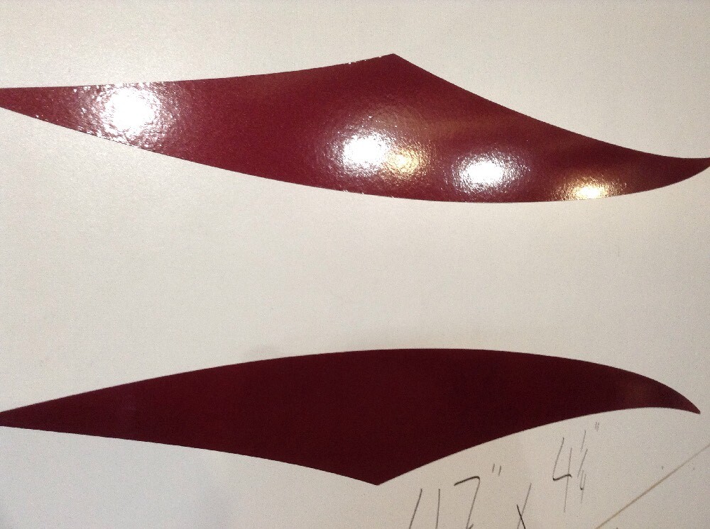 SET OF KEYSTONE 2012 LAREDO DECALS 47x4.25" RV SIDE BULLET STRIPES ...