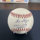 Lee Stange Autographed Baseball Inscribed “4k’s 1 inning 9/2/64” | eBay
