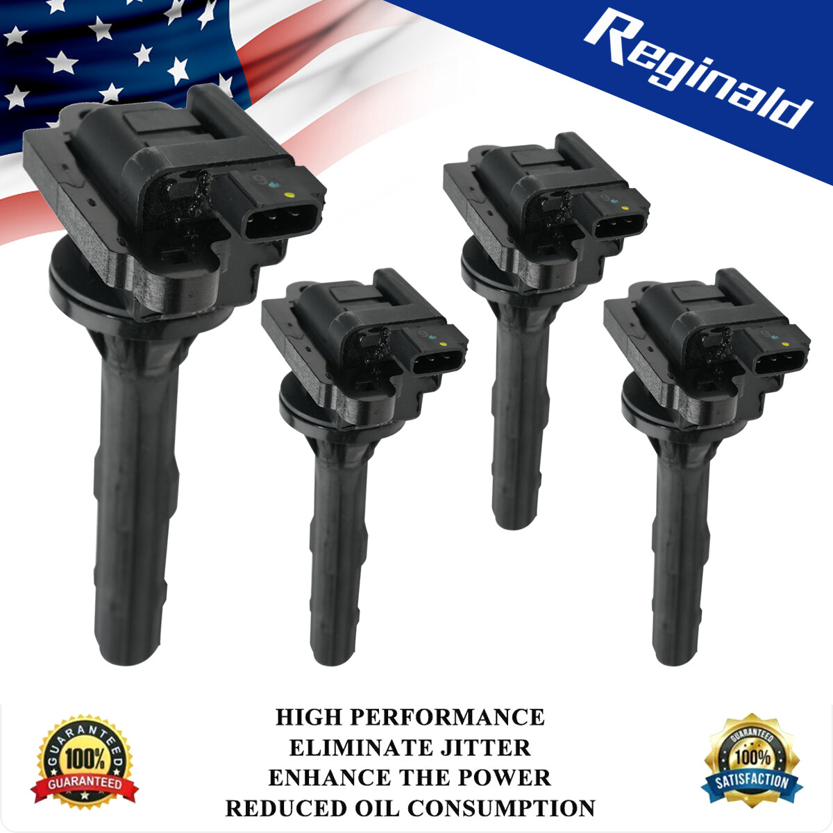 4x Ignition Coil for Toyota Avanza Cami Duet Sparky 2003-2011 L4 1.3L ...