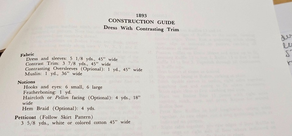 1893 Patterns Of History Authentic Costume State Historic Soc Wisconsin ...