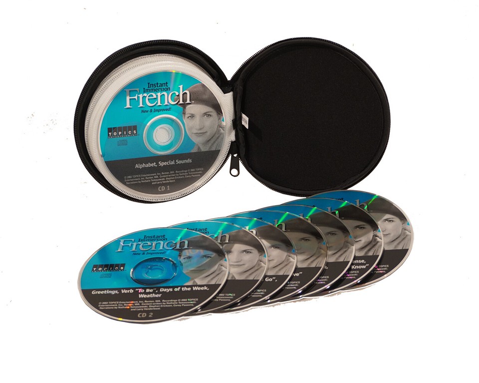 Learn to Speak & Understand FRENCH Language 8 Audio CDs w/ Workbook ...