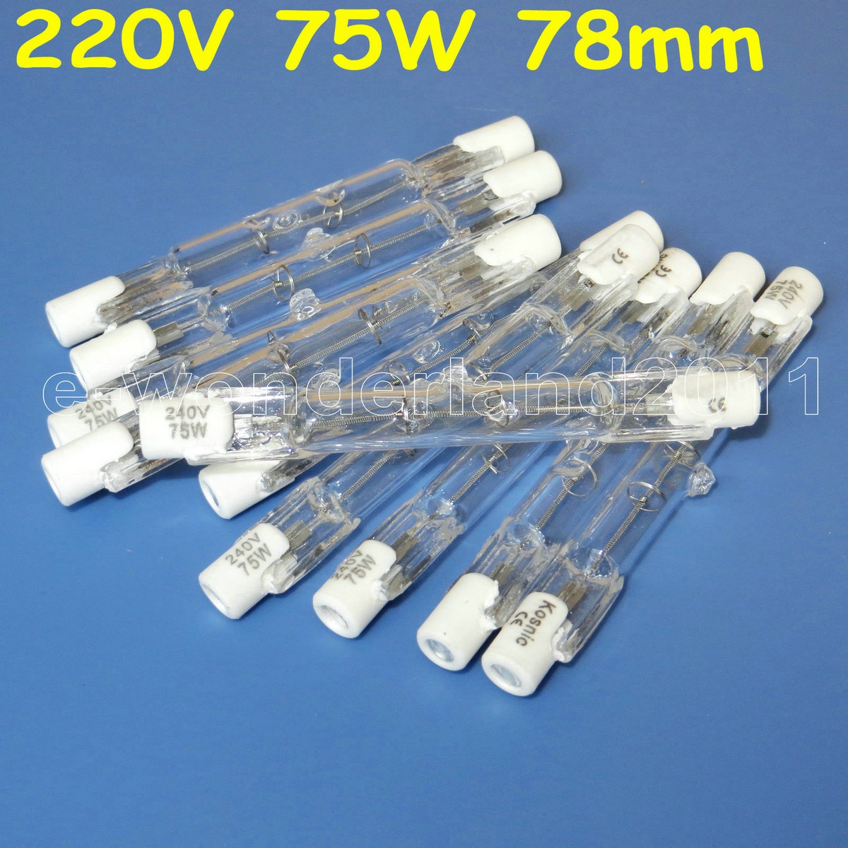 75 Watt Halogen Light Bulbs