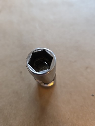 Snap On 3/8" Drive 12MM 6PT Metric Chrome Universal Swivel Socket ...