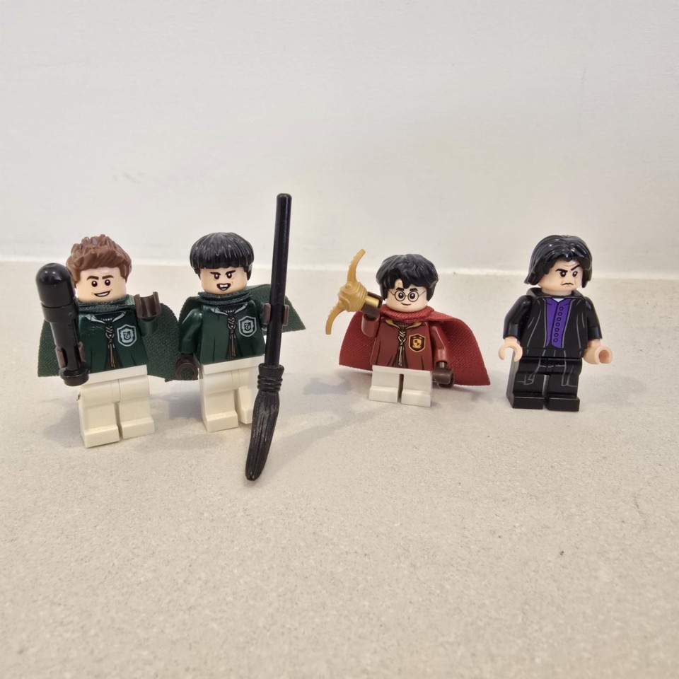Lego Harry Potter Quidditch Player Minifigures Snape Slytherin Golden Snitch | eBay