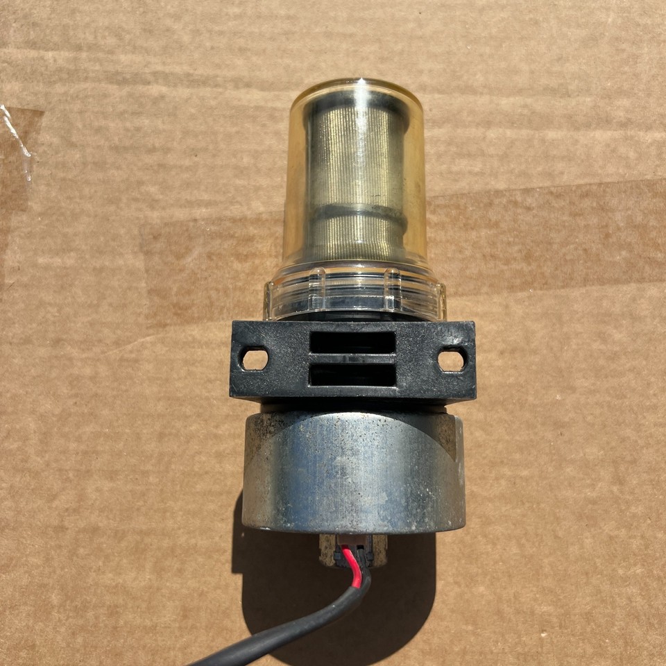 Facet 40237 12V Fuel Pump + Filter Bowl Diesel Marine RV Seachoice ...