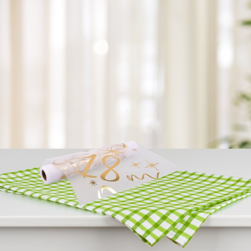 Decorative Table Runners Birthday Party Decorations 18th Anniversary ...
