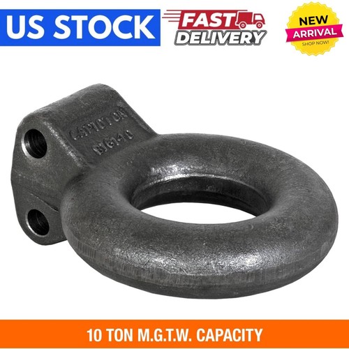 Steel Pintle Hitch Lunette Ring 20000lb for Towing Agricultural ...