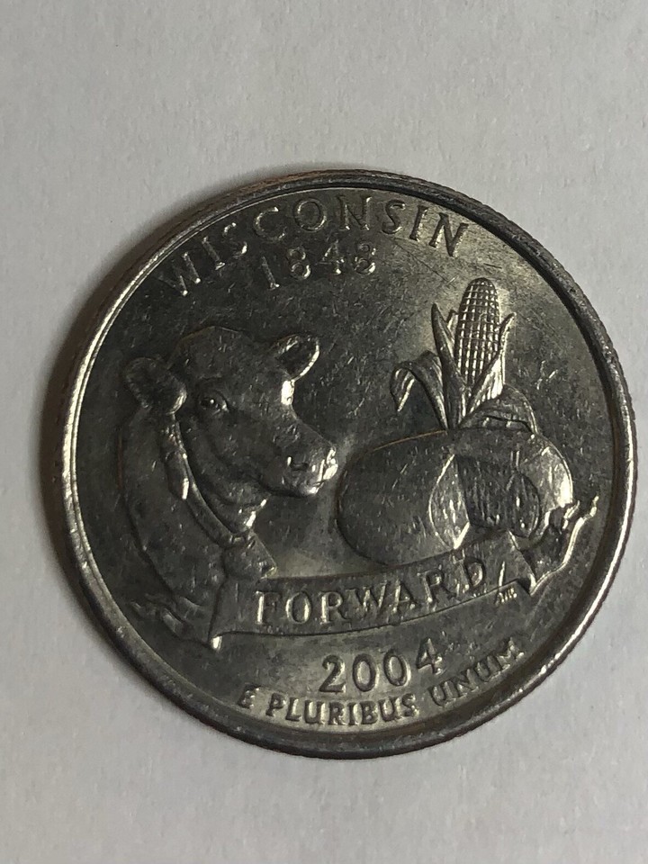 2004-p Error Wisconsin Quarter | eBay