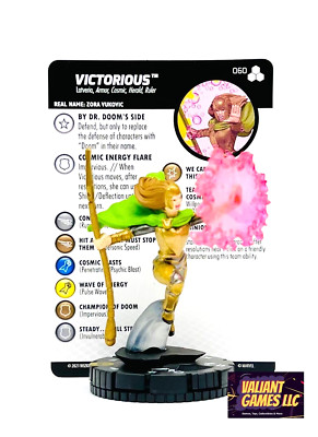 Marvel Heroclix Victorious #060 w/ Card Fantastic Four Future ...