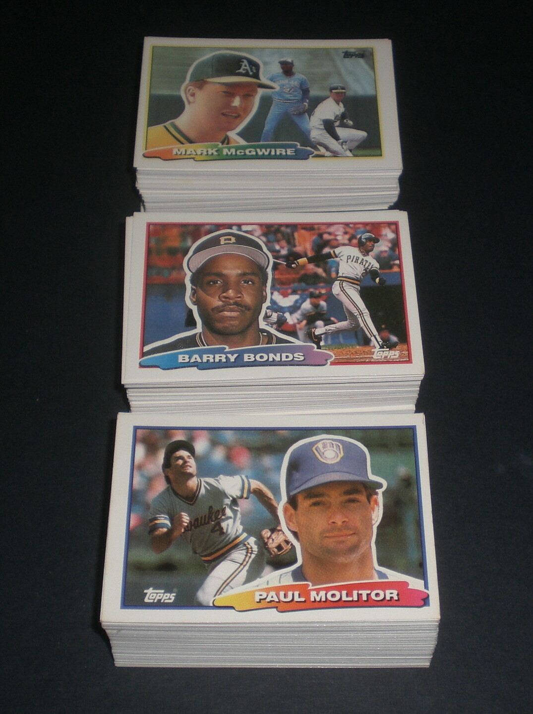 1988 TOPPS BIG BASEBALL CARD SETS - SERIES 1 - SERIES 2 - SERIES 3 | eBay