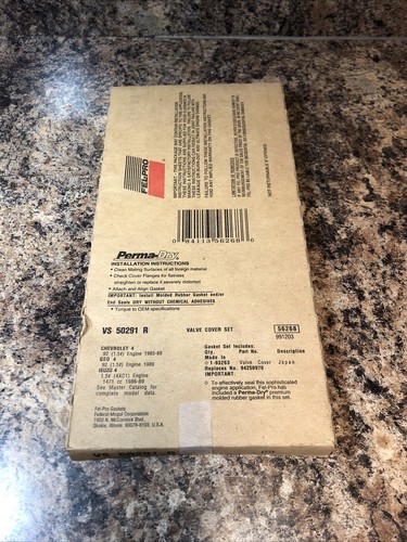 NOS Fel-Pro VS 50291 R Engine Valve Cover Gasket Set! F+S! | eBay