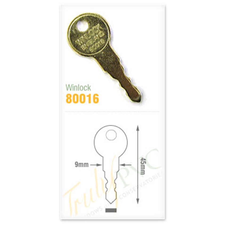 uPVC Window Handle Key Locking uPVC Frame WMS Cotswold Forma Shaw Era ...