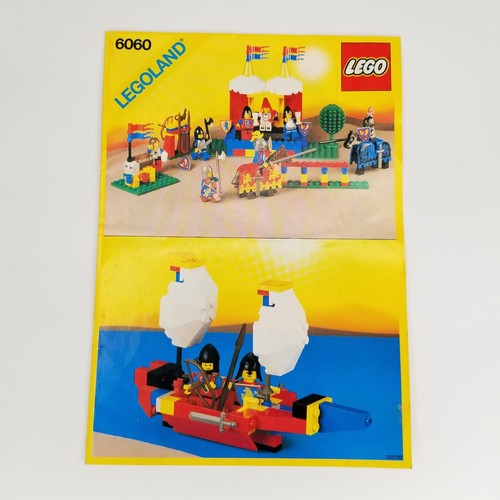 LEGO 6060 Knight's Challenge | ONLY Instructions Manual | Vintage ...
