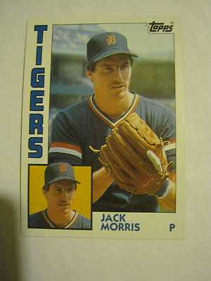 1984 Topps #195 Jack Morris Baseball Card, (GS23-21) | eBay
