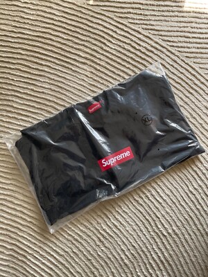 Deadstock Supreme BOGO Box Logo Crewneck Black Red XL FW22 | eBay
