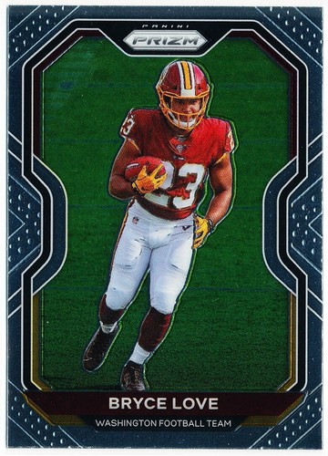 2020 Panini Prizm Football Bryce Love #180 Washington Commanders | eBay