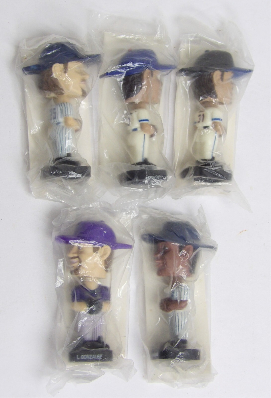 Post Cereal MLB Miniature Bobblehead Set w Mike Piazza Sealed, Lot of 5 ...
