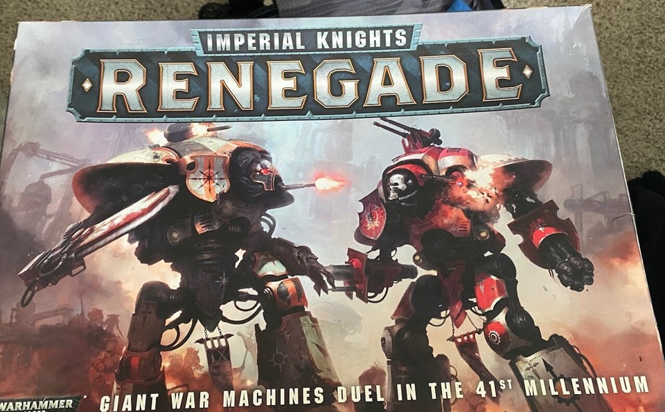Imperial Knights Renegade Box NIB Warhammer 40k | eBay