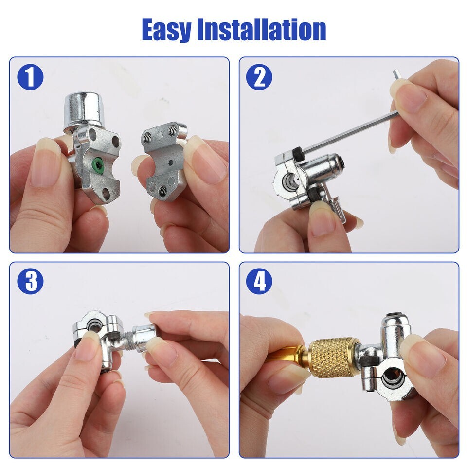 BPV31 Bullet Piercing Tap Valve Kit Refrigerator Fluoridation w ...