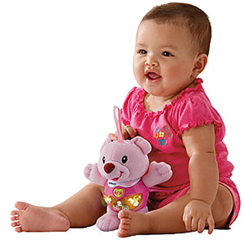 Vtech Little Singing Alfie Bear (Pink) | eBay UK