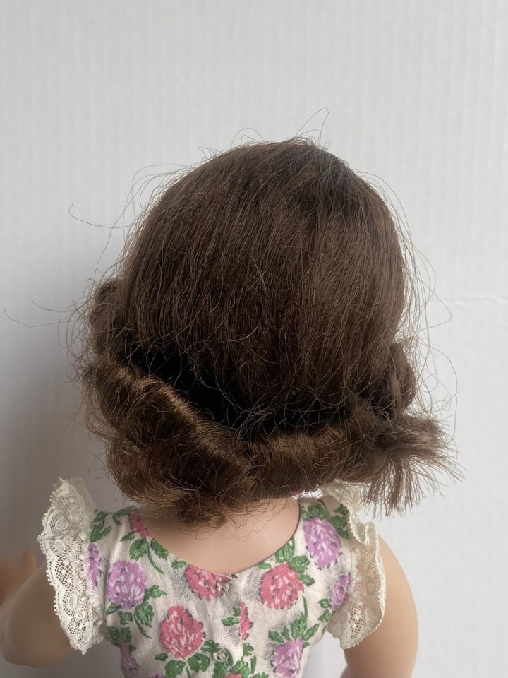 Sweet Cissy Doll In Clover Dress By Madame Alexander 20" Brunette | eBay