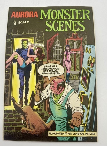 1971 Aurora - Monster Scenes: The Victim (AS-IS) | eBay