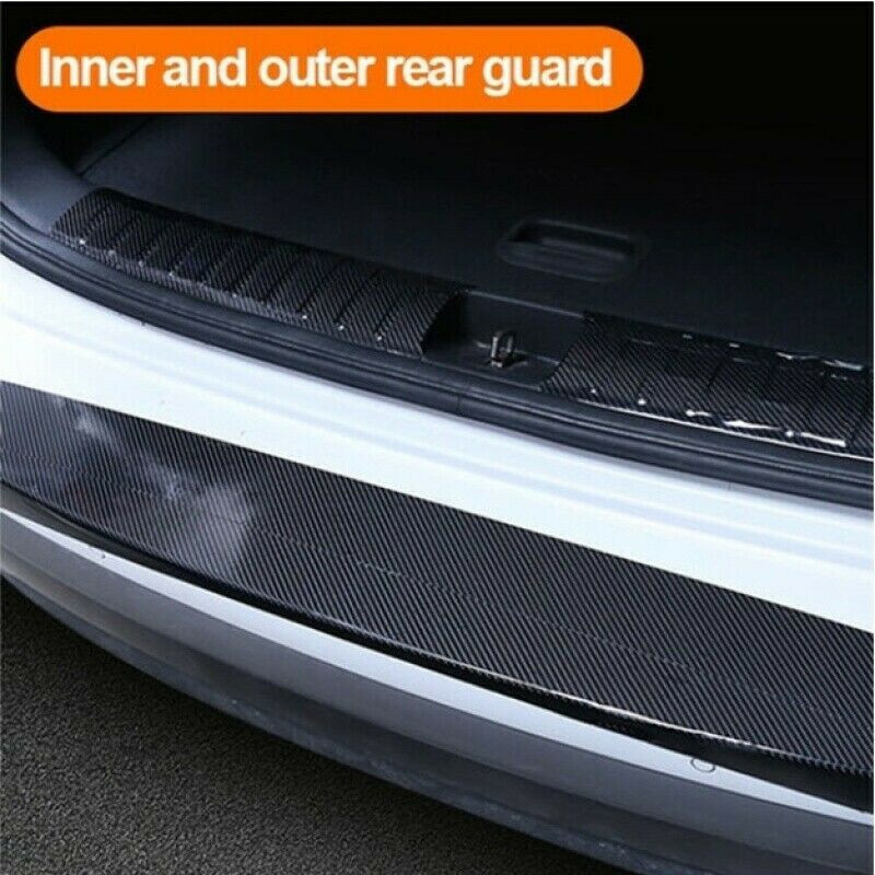 Protector Sticker Sill Scuff Car Door Body Anti Scratch Strip Carbon ...
