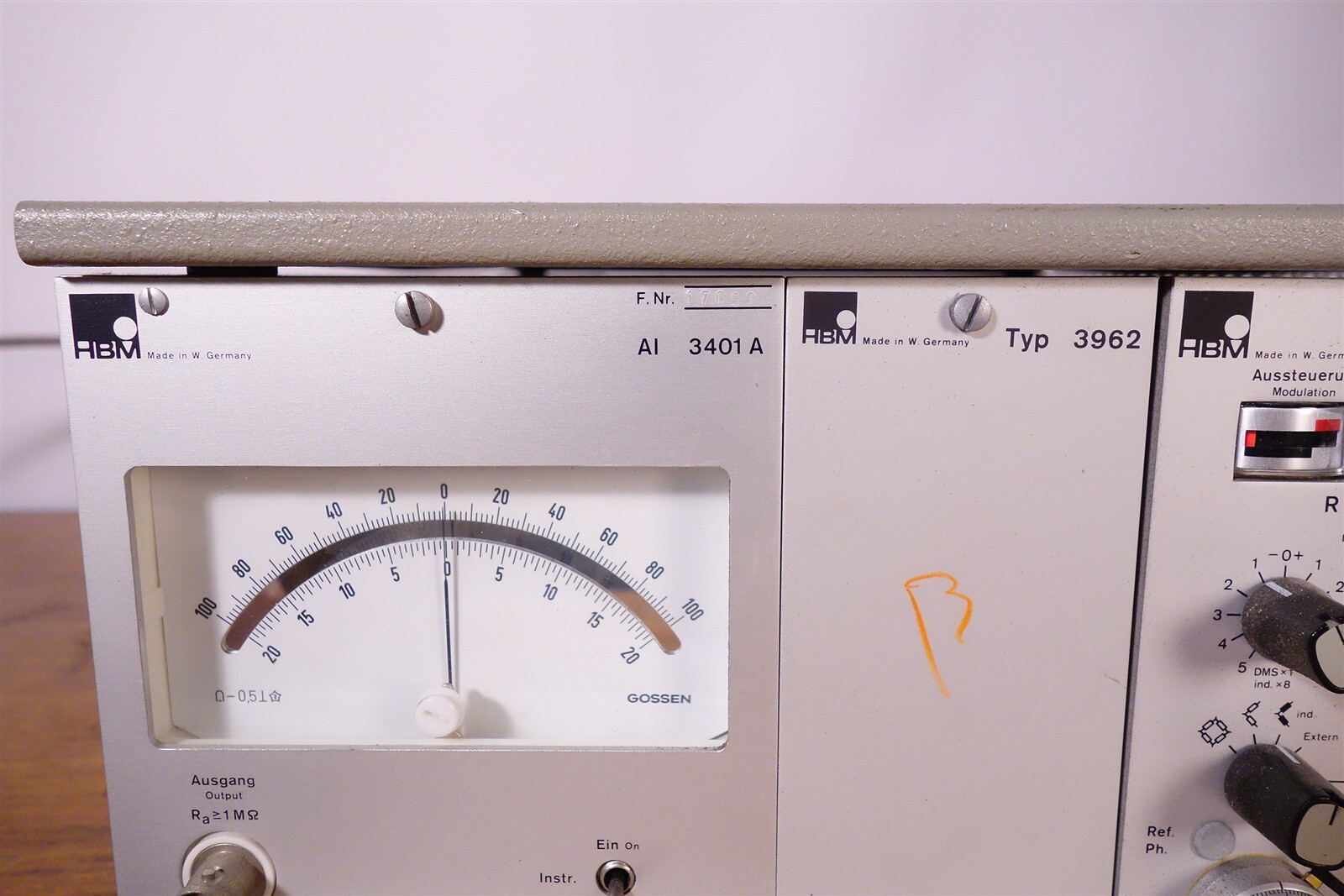 HBM Measuring Amplifier Controller KWS 3082-A | eBay