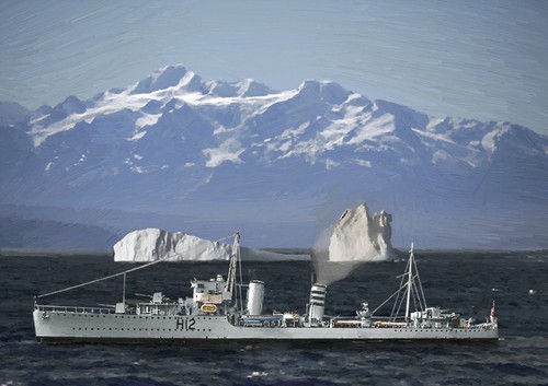 HMS ACHATES - ARCTIC CONVOYS WW2 - LIMITED EDITION ART (25) | eBay