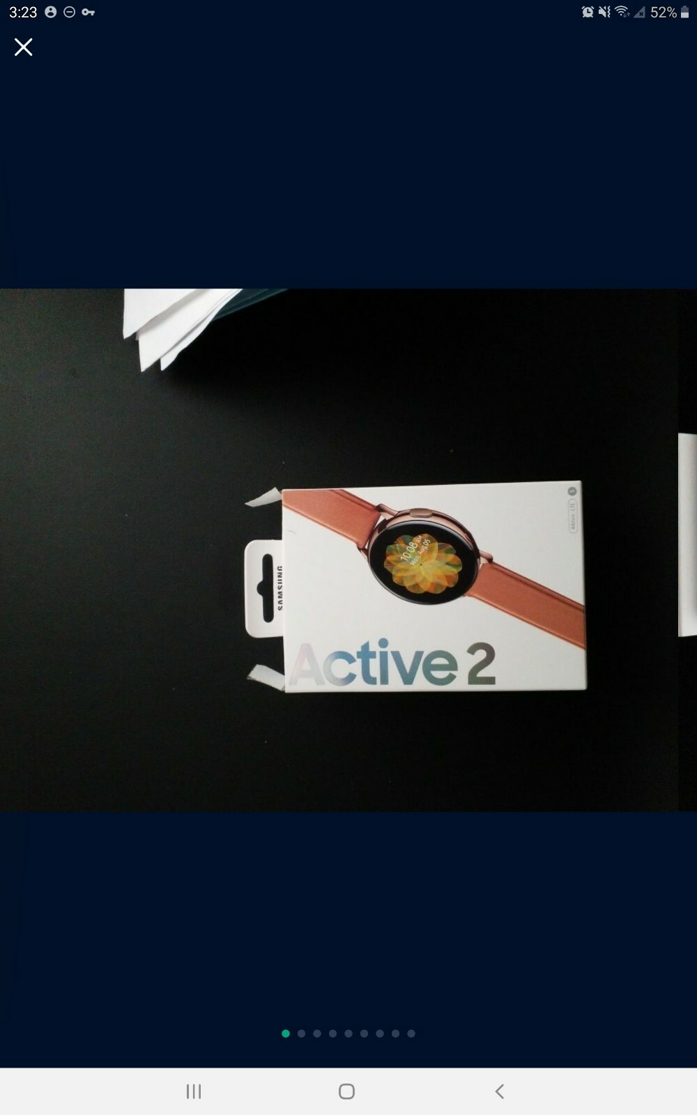 Samsung Galaxy Watch Active 2 SM-R825 44mm Gold-Tone Stainless Steel ...