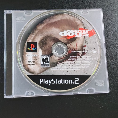 Reservoir Dogs PlayStation 2 PS2 Game - Loose Disc, Tested, Working ...