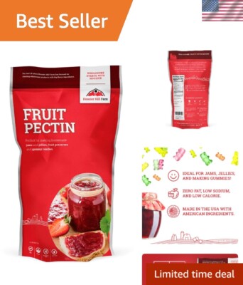 Natural Fruit Pectin 2LB Pack - Easy to Use for Delicious Jams and ...