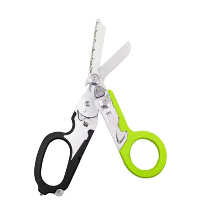Tactical Multifunction Scissor Leatherman Raptors First Aid Folding ...