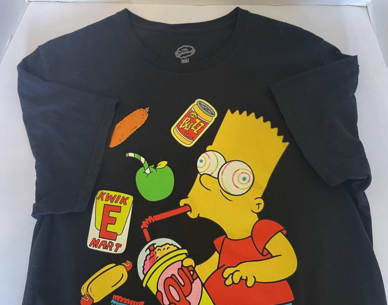 The Simpsons Bart Simpson Tee Shirt Mens Large Buzz C… - Gem