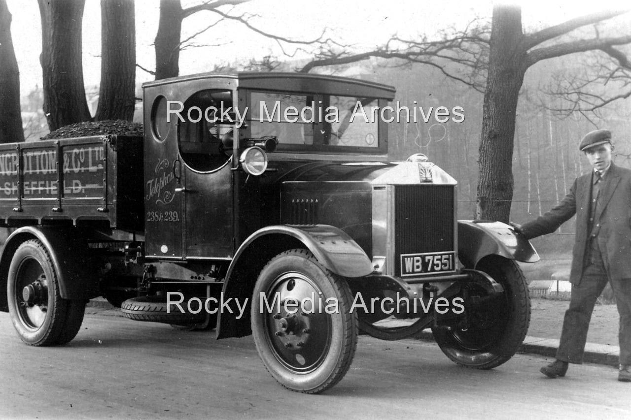 Ety-92 Longbottoms Lorry 30 Cwt Albion, Sheffield, Yorkshire 1920's ...
