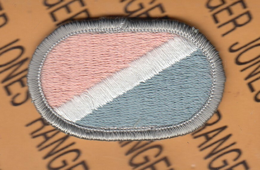 Co H 121st Infantry Airborne Ranger LRSD LRS GAARNG para oval patch m/e ...