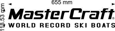 MasterCraft Boat Decal Kit,Boat Decal,Ski Boat Decal Kit, Master Craft ...