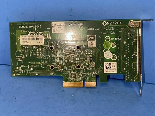 Broadcom IBM 1GbE Quad Port PCIe Ethernet Card 00E2872 BCM95719A1904G ...