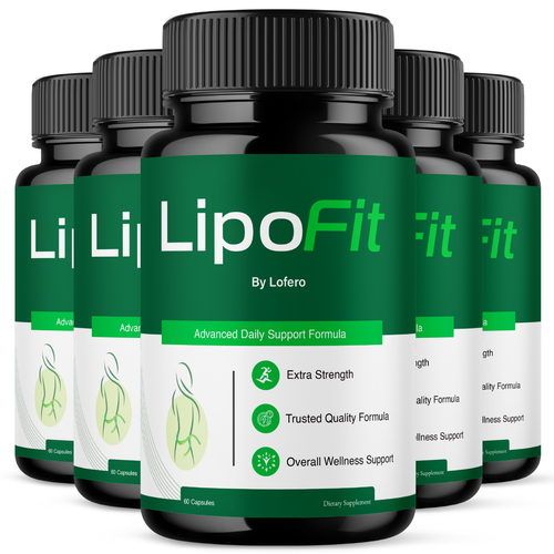 (5 Pack) Lipofit Capsulas For Weight Loss, Lipo Fit Capsules Fat Burner ...