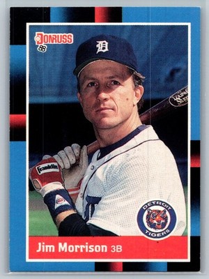 1988 Donruss Jim Morrison Detroit Tigers #543 | eBay