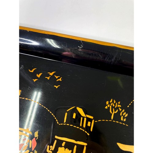 KAY Vintage Albany - Schenectady NY First Steam Engine in America Tray ...