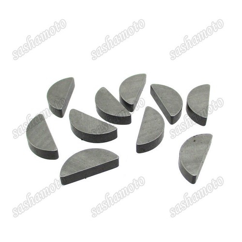 10x Crankshaft Flywheel Woodruff Key For Honda 5.5HP GX160 6.5HP GX200 ...
