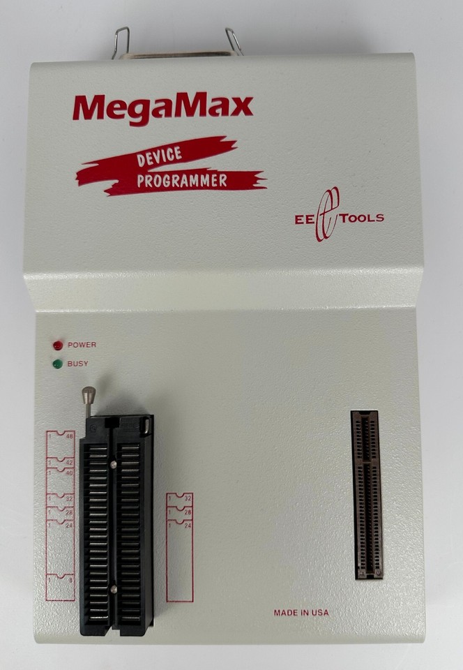 EETools MegaMax Device Programmer PLCC Socket Adapter, Installation Disk, NEW! | eBay