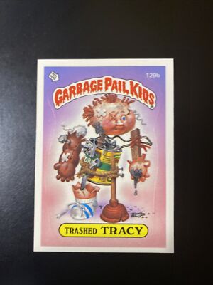 1986 Garbage Pail Kids #129b Trashed Tracy - 2 Asterisk Variant ...