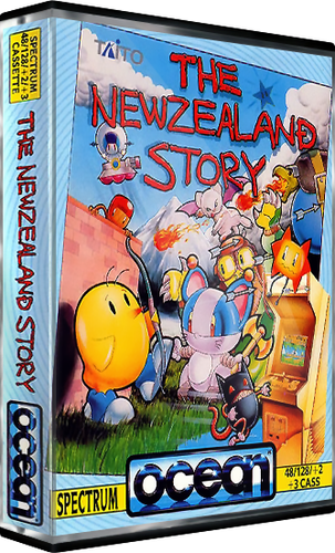 Sinclair Zx Spectrum 48K Jeu - The New Zealand Story - Océan - Testé ...