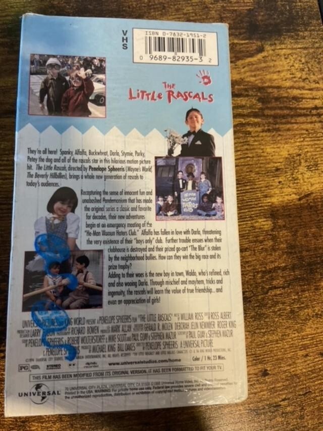 Sealed The Little Rascals VHS 1998 Excellent condition | eBay