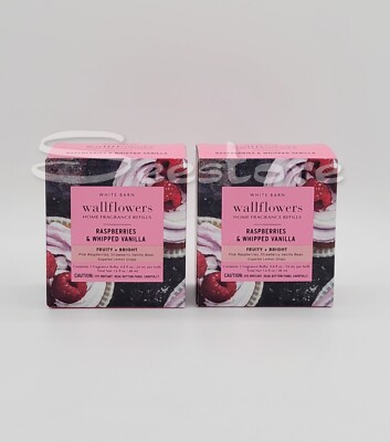 Bath & Body Works Raspberries & Whipped Vanilla Wallflowers Refill ...